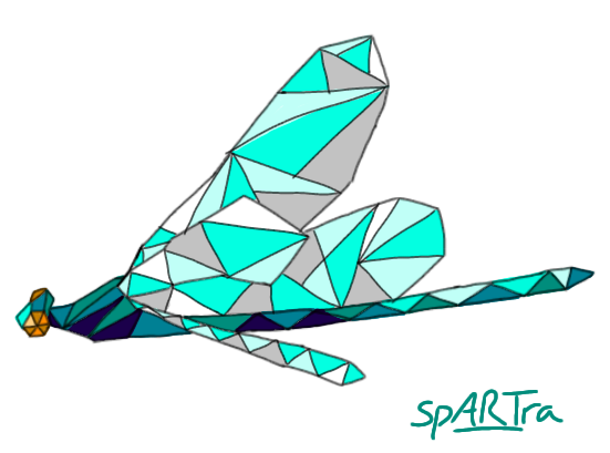 Dragonfly Poly Art - ibisPaint