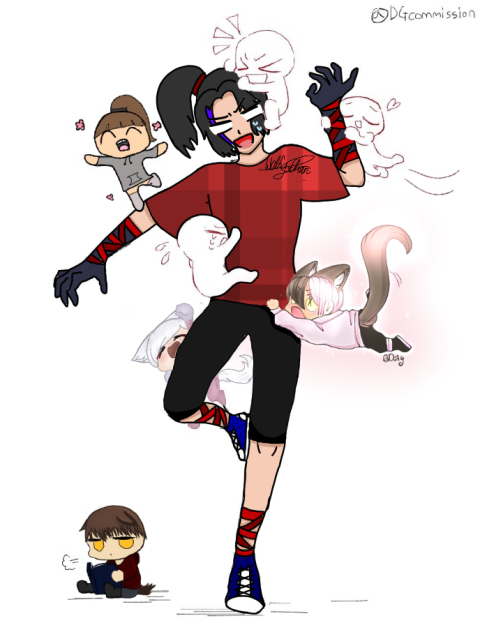 Babysitting collab - ibisPaint