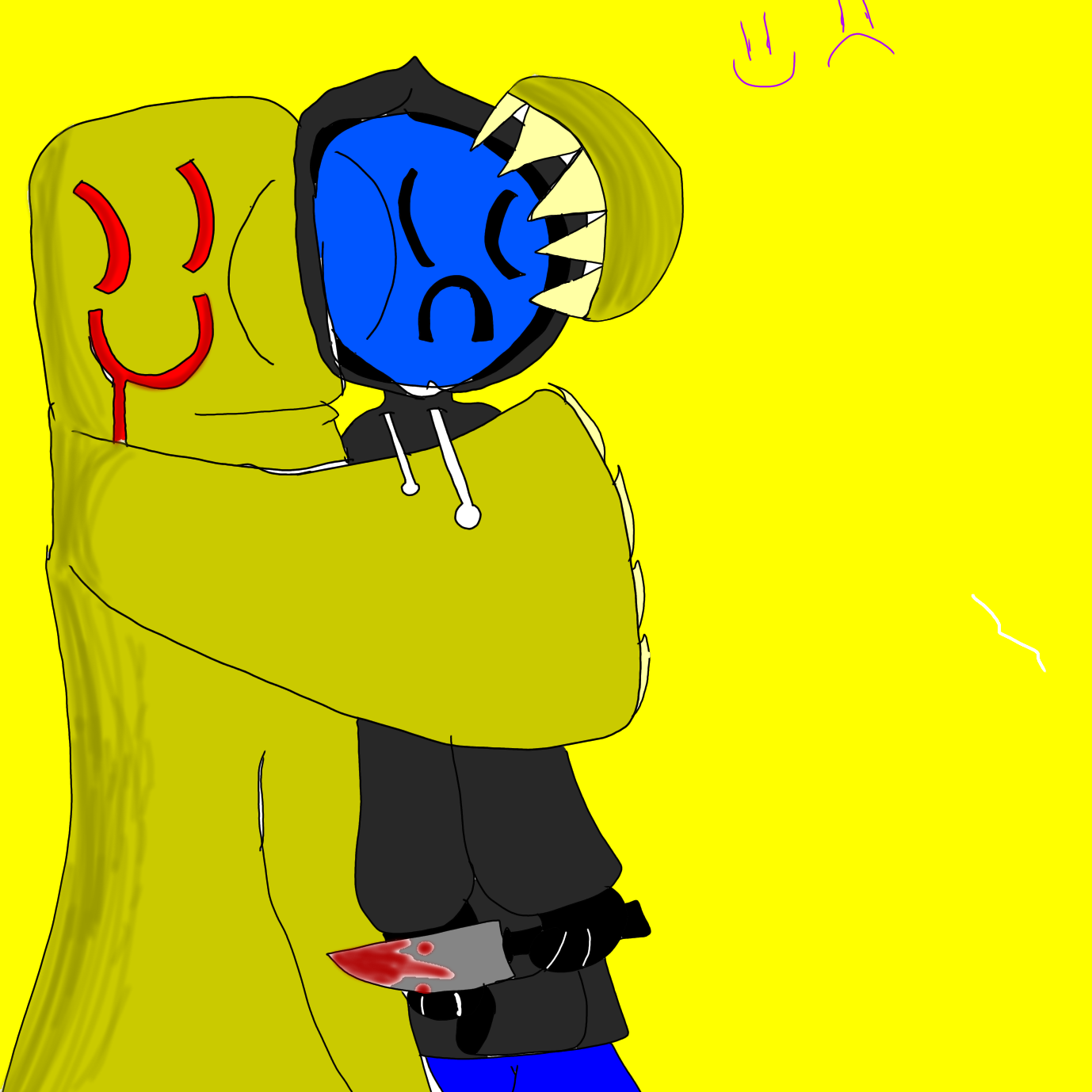 Partypooper and partygoer - ibisPaint