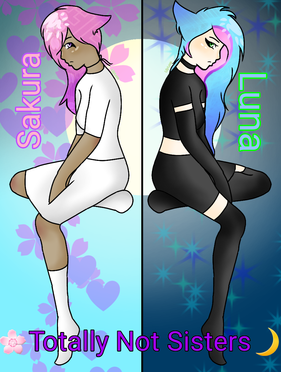 🌸Totally Not Sisters🌙 - ibisPaint
