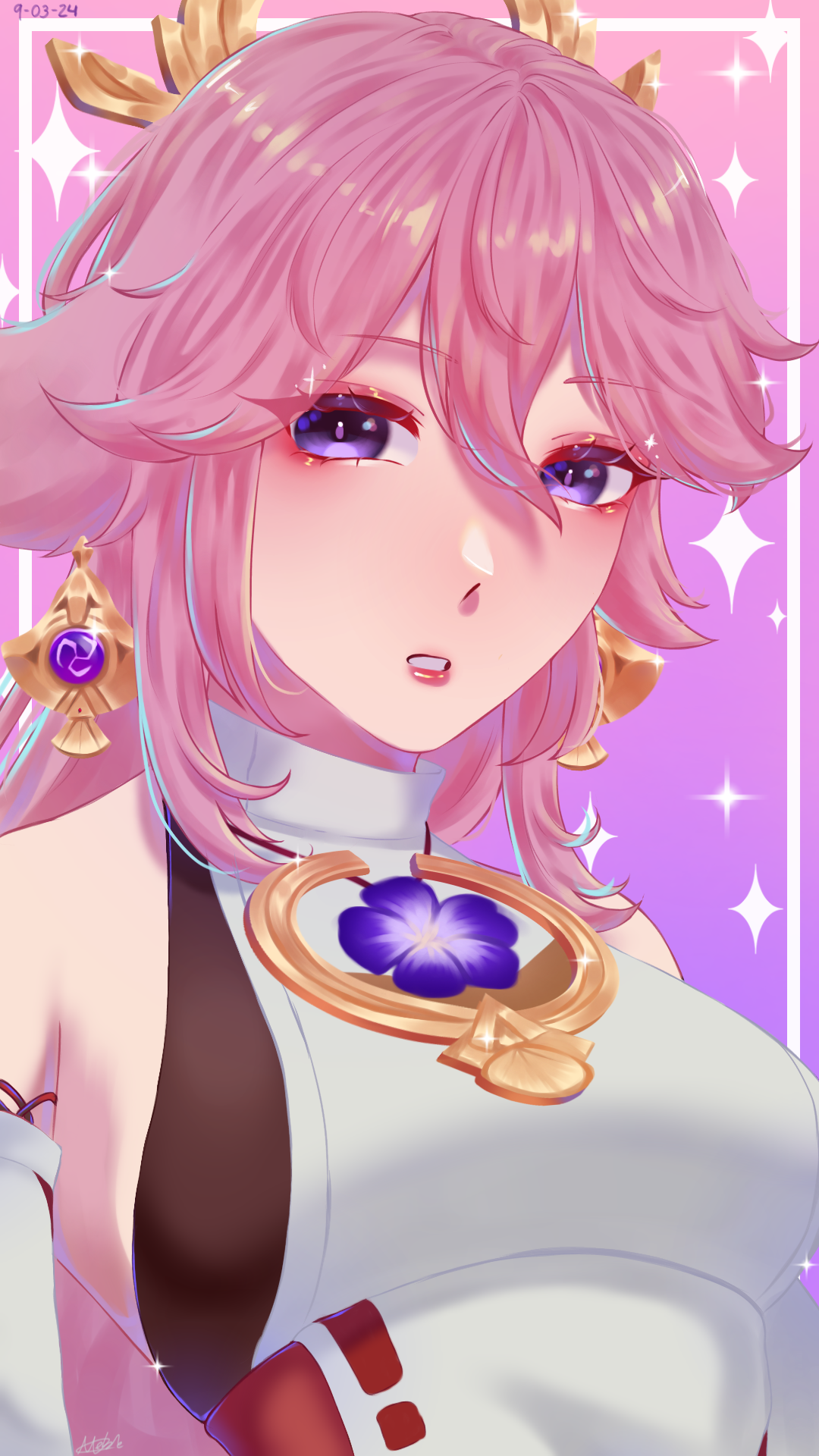 ♡YAE MIKO ⁠ - ibisPaint