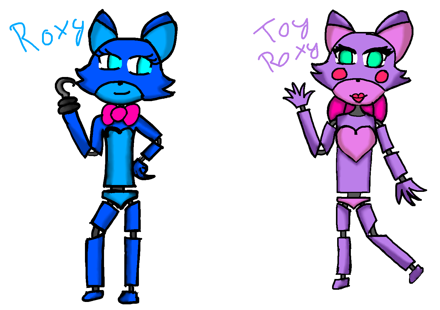 Roxy and Toy Roxy Speedpaint - ibisPaint