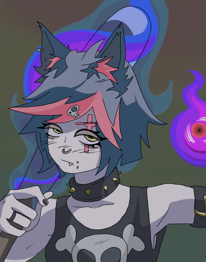 goth neko - ibisPaint