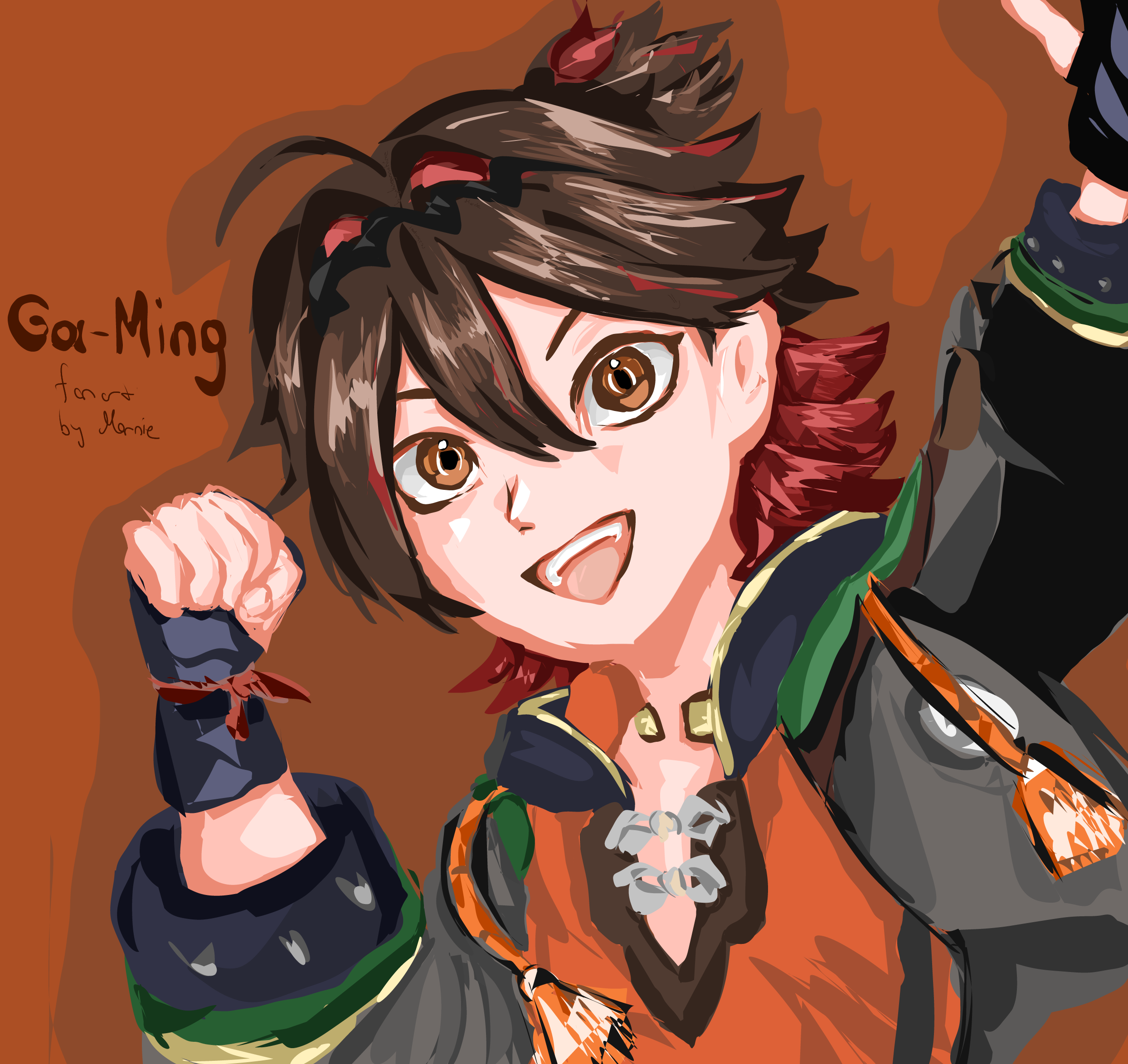 Genshin Ga Ming fanart - ibisPaint