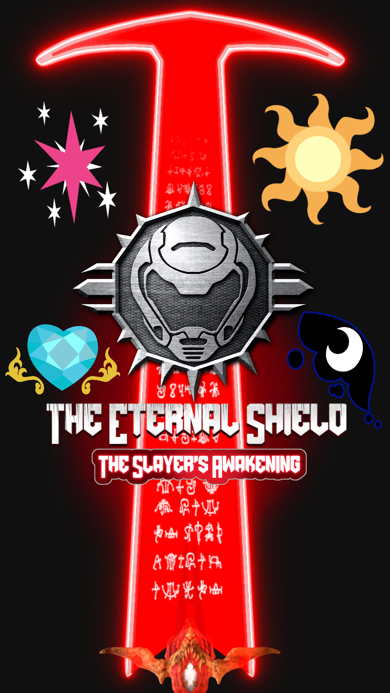 The Eternal Shield vol.1 Cover - ibisPaint