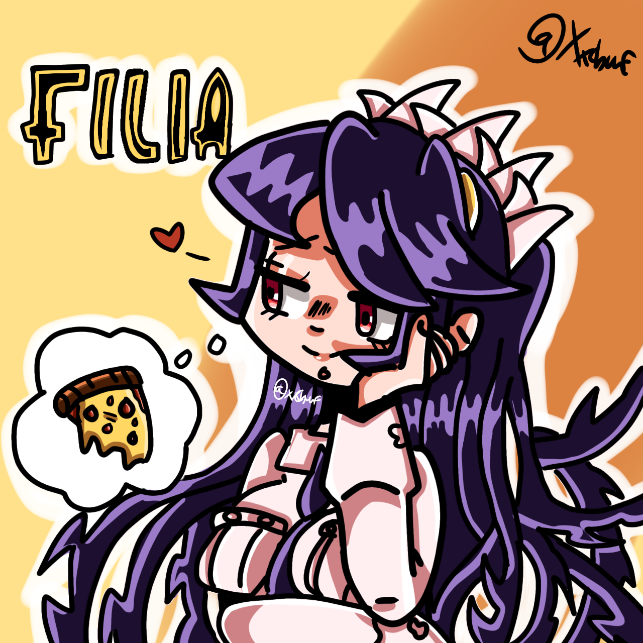 Filia from Skullgirls - ibisPaint