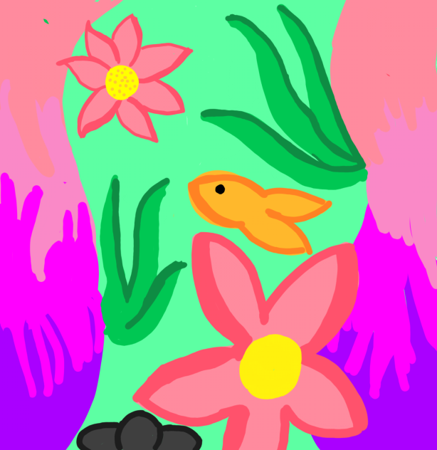 gold fish - ibisPaint