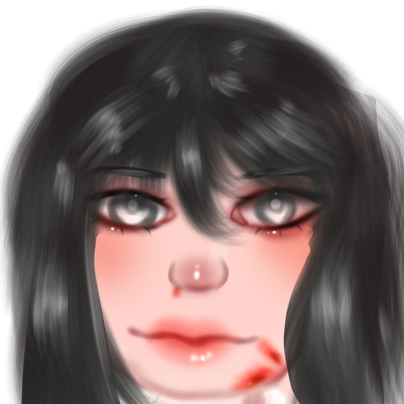 TvT blood lol and juicy lips gurl lol - ibisPaint