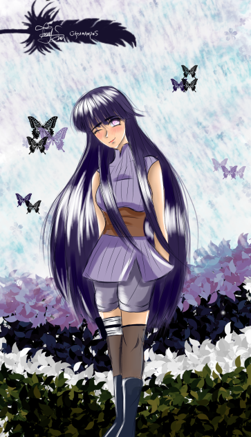 Hinata Hyuga - ibisPaint
