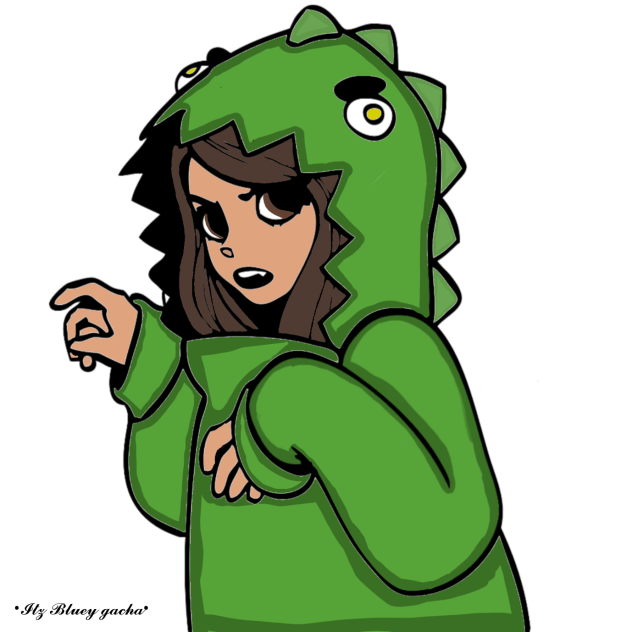 dino girl - ibisPaint