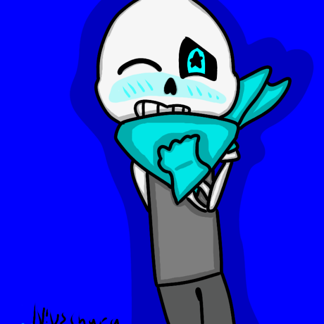 Underswap Sans wants to dance with you - ibisPaint