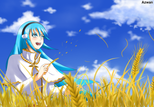 Wheat Field - ibisPaint