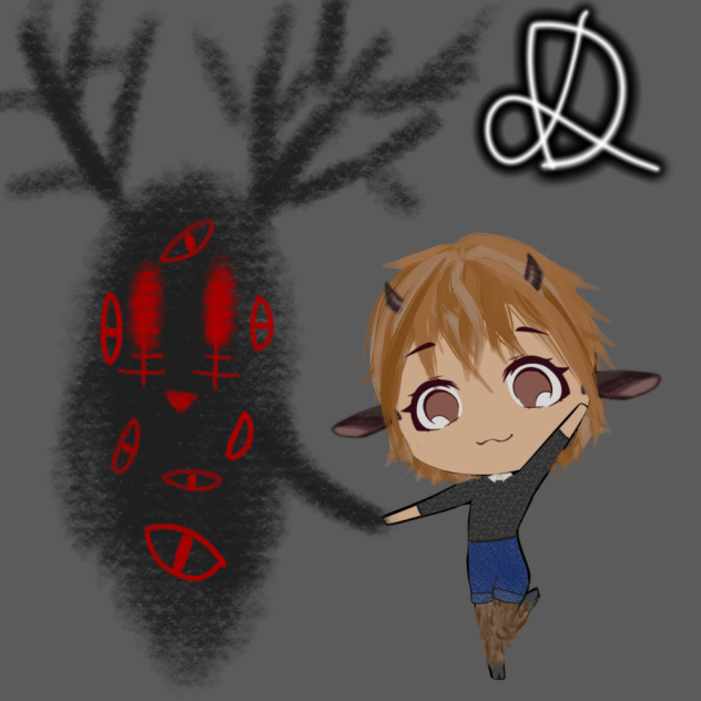 Timoth and demon - ibisPaint