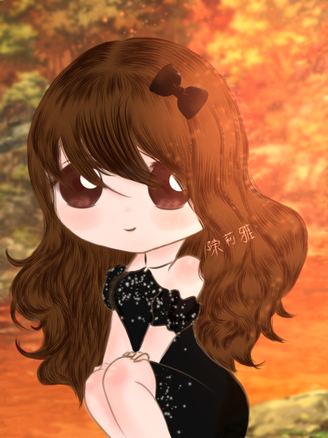 my first chibi - ibisPaint