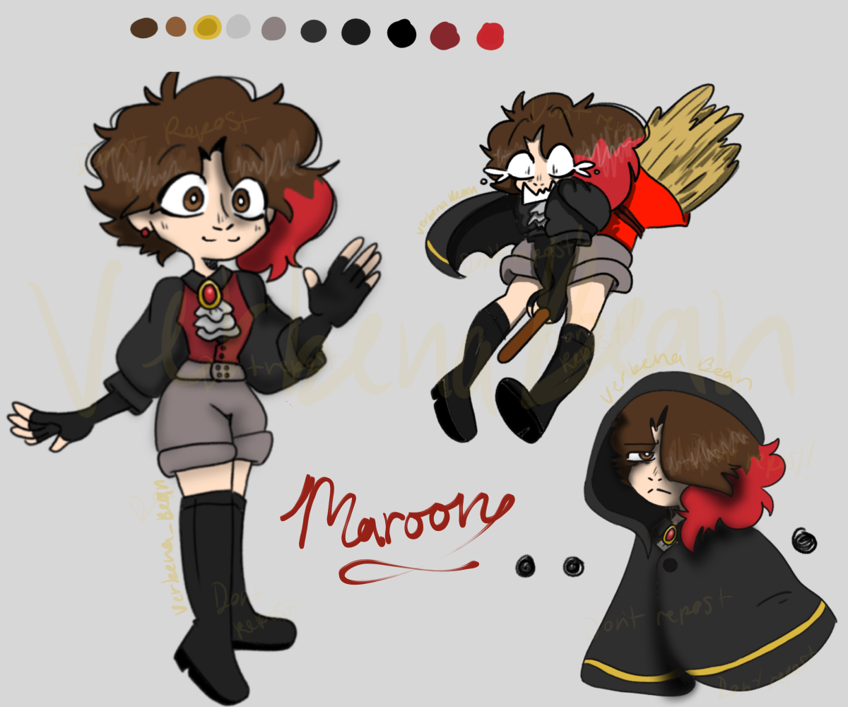 Maroon Oc - ibisPaint