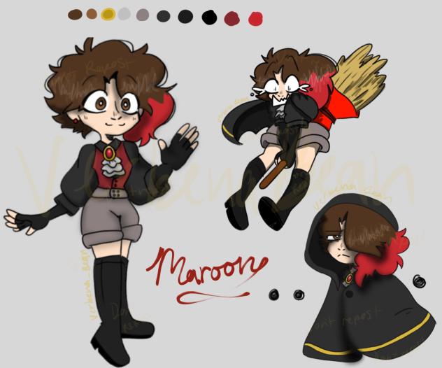 Maroon Oc - ibisPaint