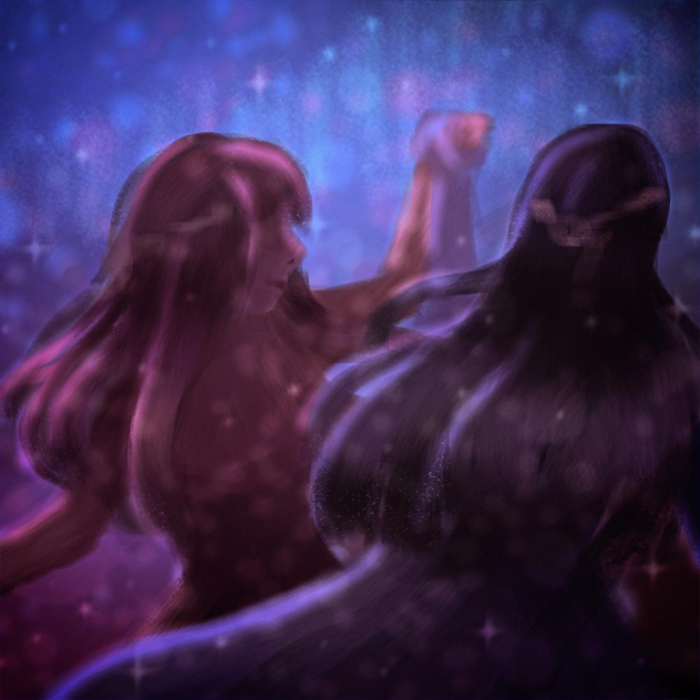 purple Pink dance - ibisPaint