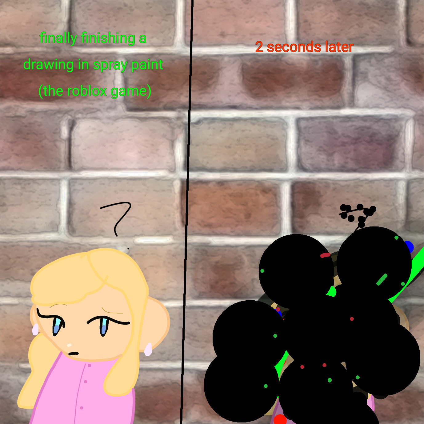 roblox spray paint game is so peaceful😃 - ibisPaint