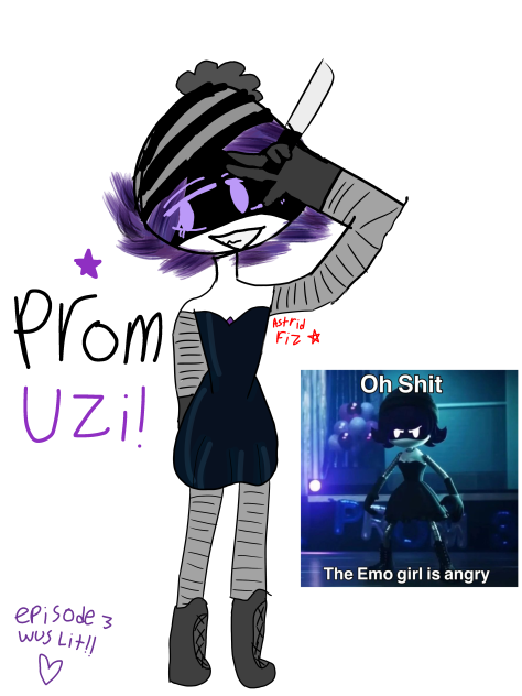 🎵 prom uzi!!! 🦇 - ibisPaint