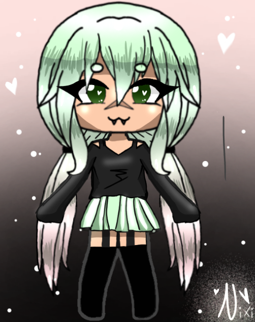 front facing girl - ibisPaint