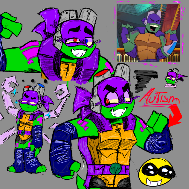 Donatello Art Dump!!💜🐢 - ibisPaint