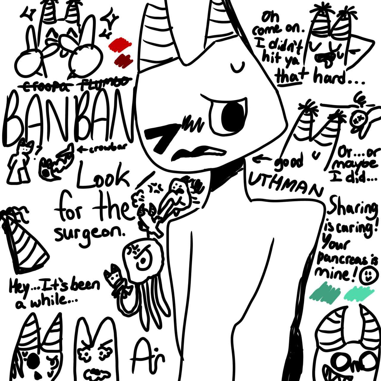 Banban doodles - ibisPaint