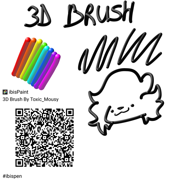3D Brush By Toxic_Mousy - ibisPaint