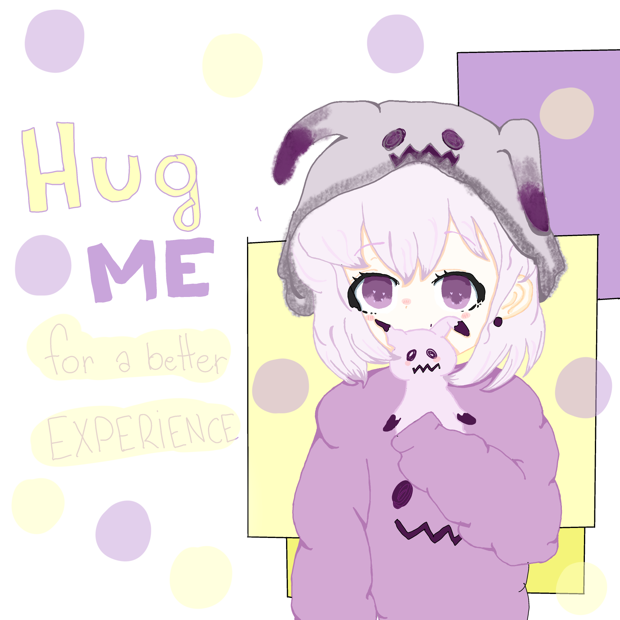 Hug ME!🥺💜 - ibisPaint