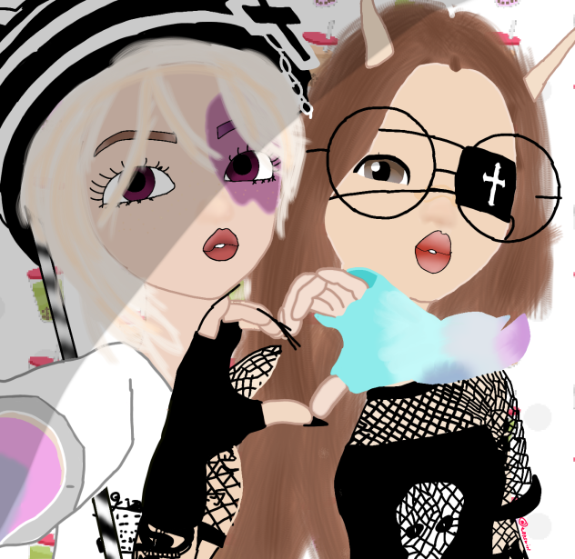 me with bff - ibisPaint