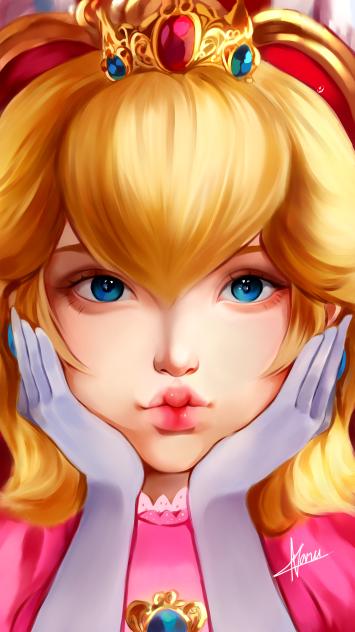 Princess Peach fanart - ibisPaint
