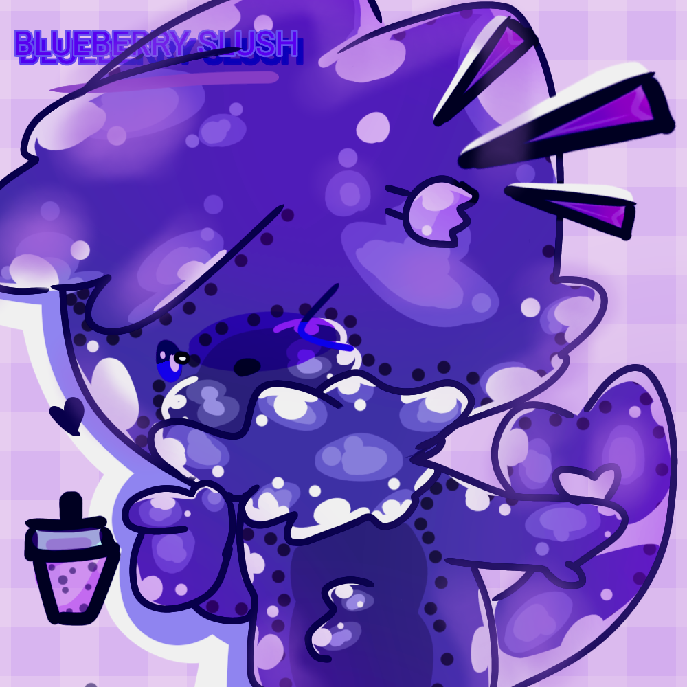 BLUEBERRY SLUSH - ibisPaint