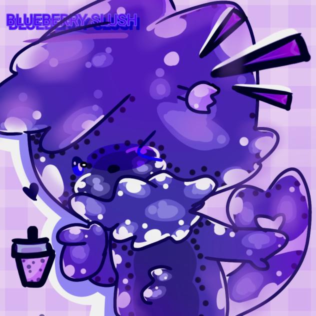 BLUEBERRY SLUSH - ibisPaint