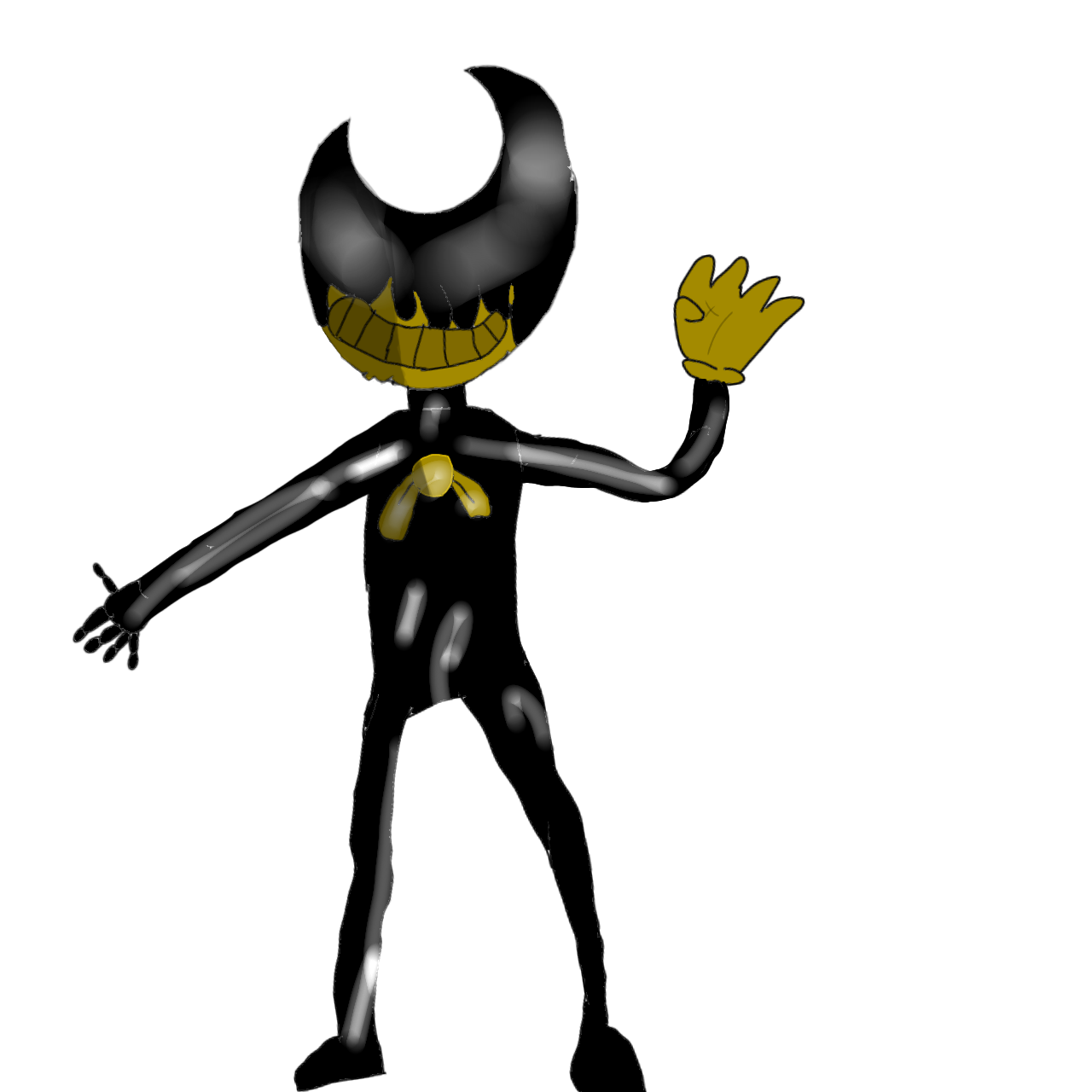 the ink demon from bendy and the ink mac - ibisPaint