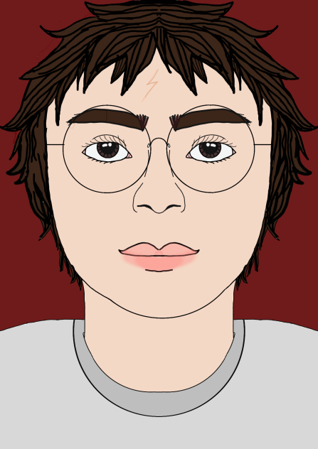 desenhando Harry Potter. - ibisPaint