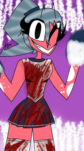 Spots violent cheerleader - ibisPaint