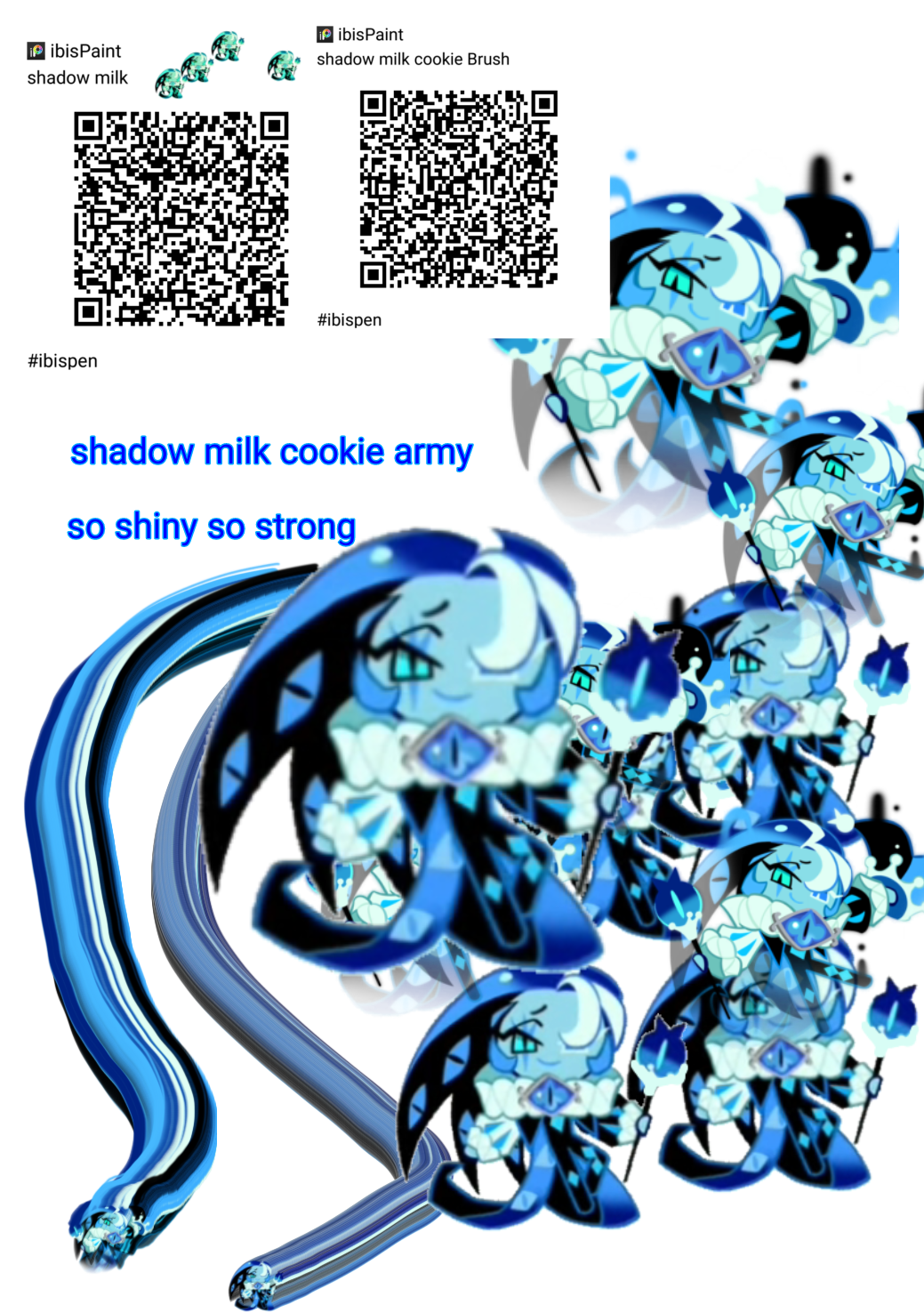 shadow milk cookie Brushes - ibisPaint