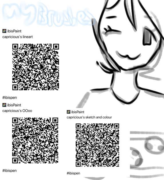 my brushes - ibisPaint