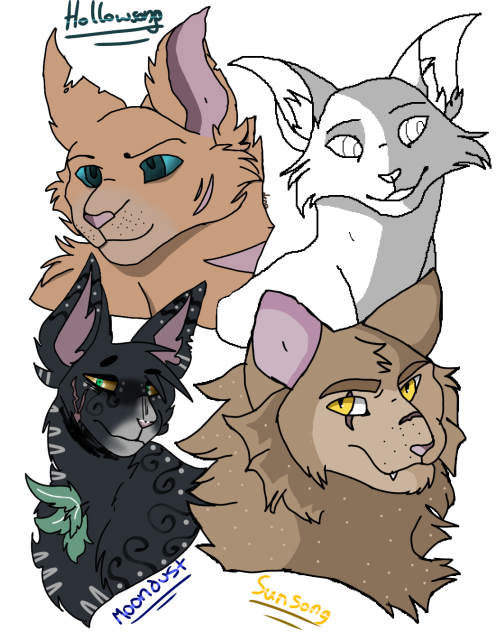 Warrior Cats Collab - ibisPaint