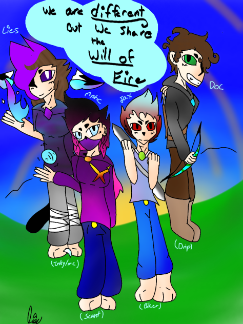 we share the will - ibisPaint