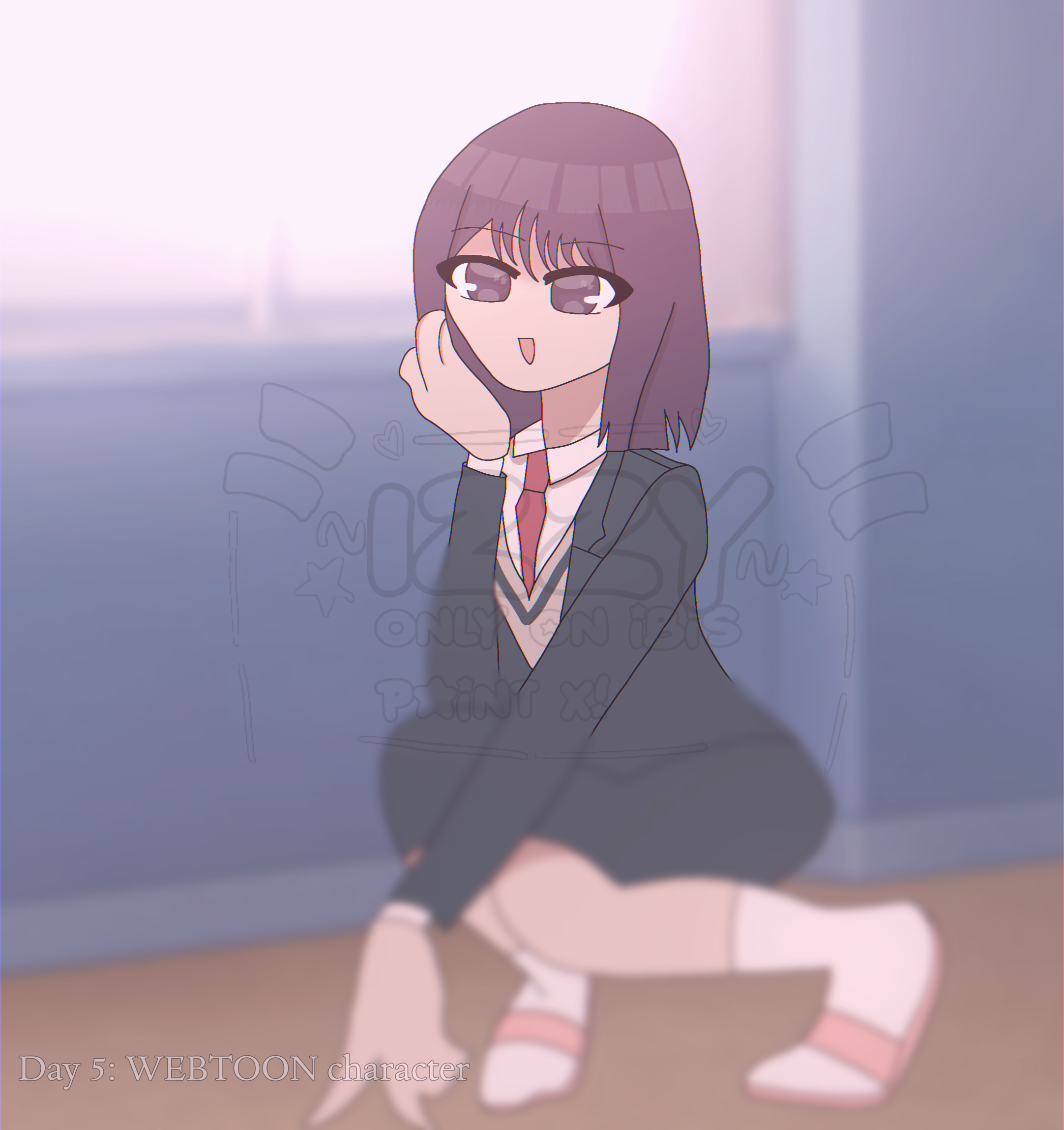 WEBTOON character Su-ae - ibisPaint