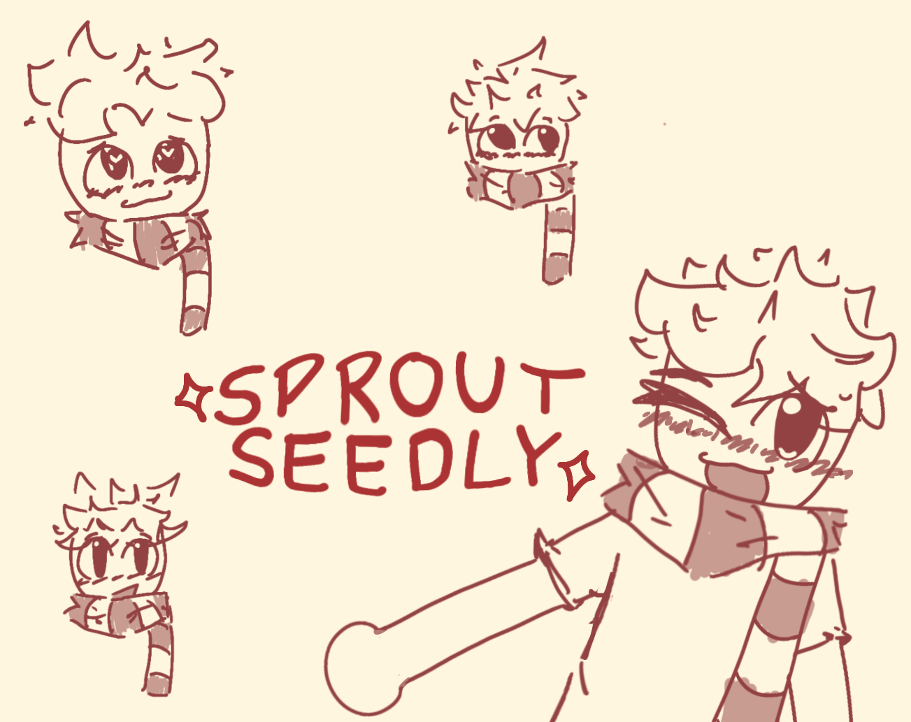 Silly Sprout doodles!! - ibisPaint