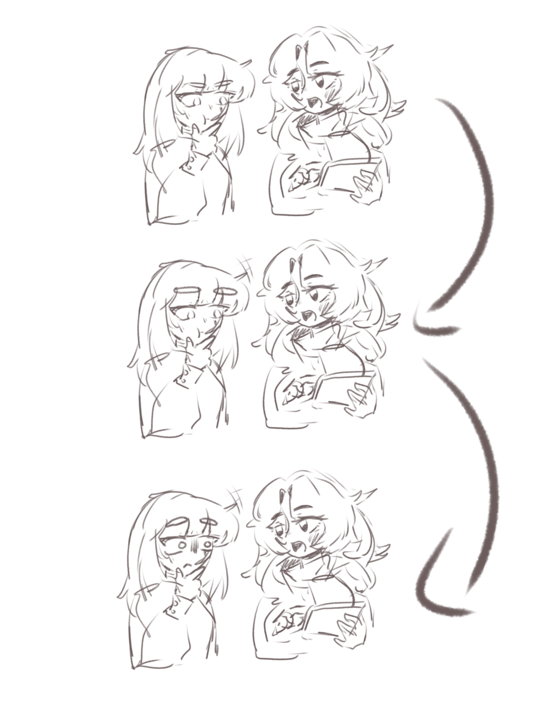 Me when my friend tells me Genshin lore - ibisPaint