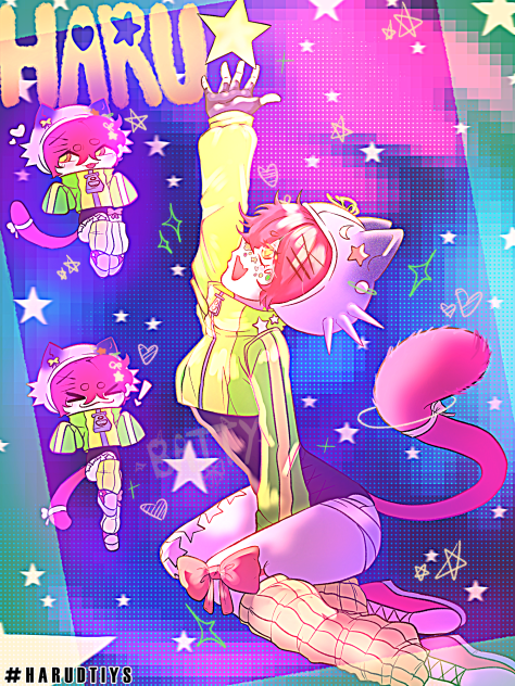 Kandi Rocket to the moon - ibisPaint