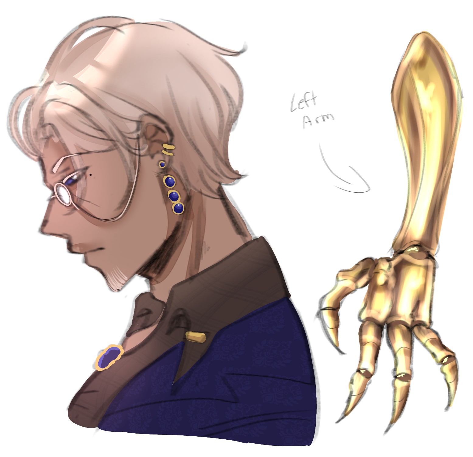 GOLD ARM - ibisPaint