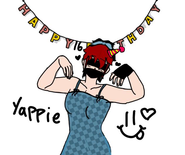 My birthdayyyyy ayyyeee - ibisPaint