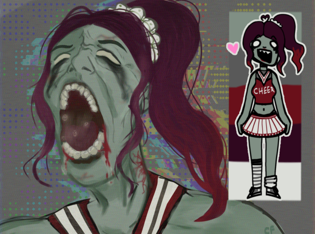 Zombie oc (NOT monster high ) - ibisPaint