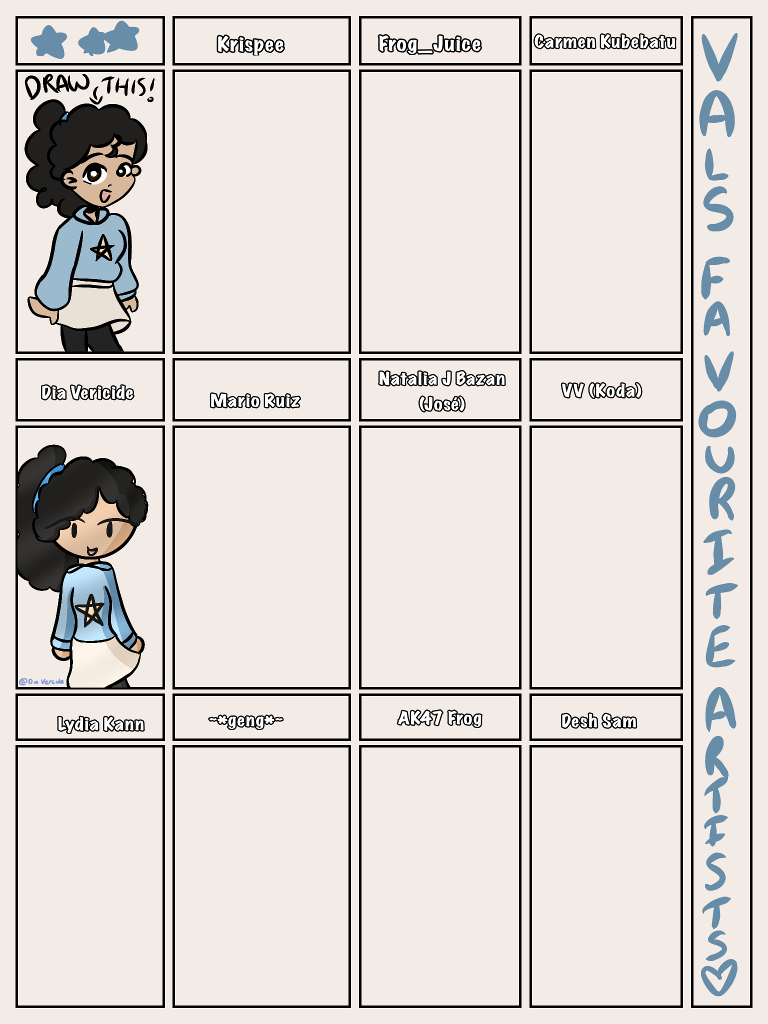 ahh its Val's fav artists - ibisPaint