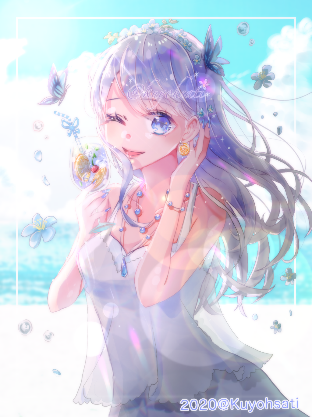 Summer vacation🍹 - ibisPaint