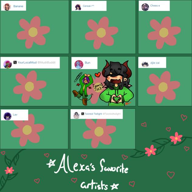 Alexa’s fav artists - ibisPaint