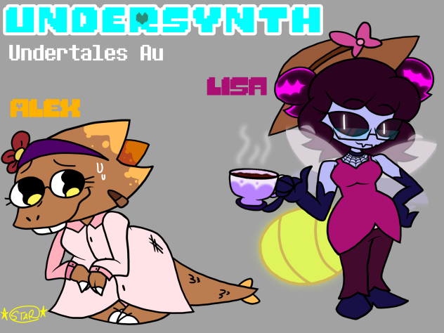 Undertales Au “UnderSynth” pt3 - ibisPaint